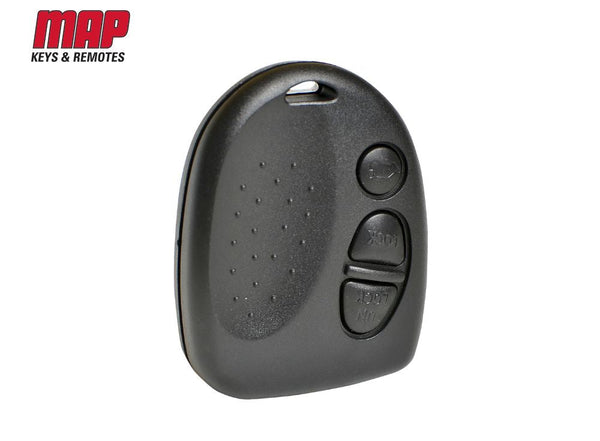 KF203 - REMOTE BUTTON & SHELL - HOLDEN VS-VZ 3 BUTTON - MAP